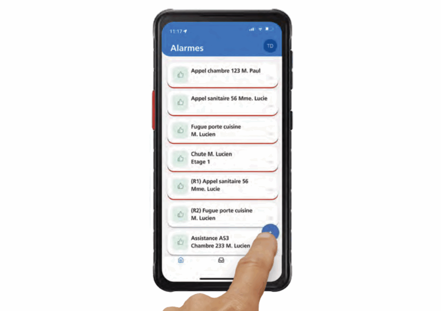 Solutions d'appels malades en EHPAD et hôpitaux - CRMS